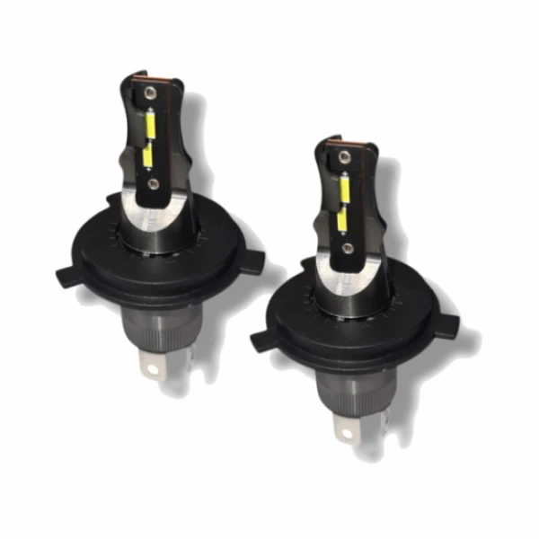 PAR DE AMPOLLETAS LED H4 12V 1100 LÚMENES - BRM SKU: 8884 ...